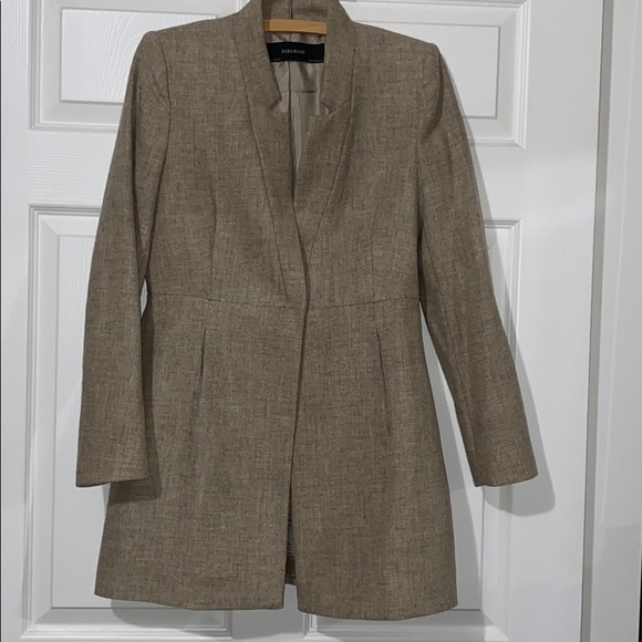 Zara | Jackets & Coats | Zara Basic Coat | Poshmark